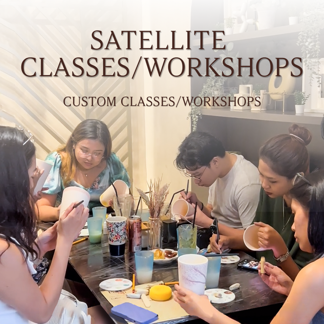 Pottery Classes & Workshops – Tahanan Pottery Shop
