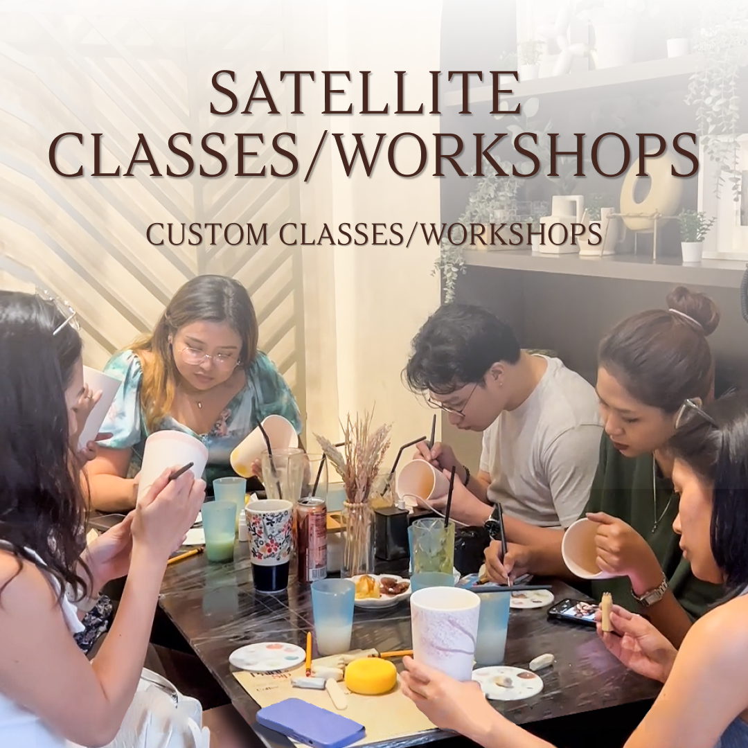 Satellite Classes/Workshops – Tahanan Pottery Shop