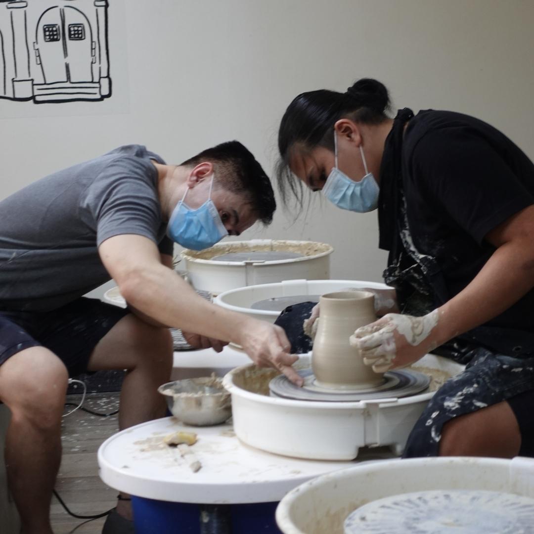 Mastering the Basics Pottery Wheel Class – Tahanan Pottery Shop